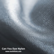 How To Dye Nylon Or Polyamide? - TextileTuts