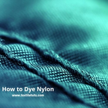 How To Dye Nylon Or Polyamide? - TextileTuts