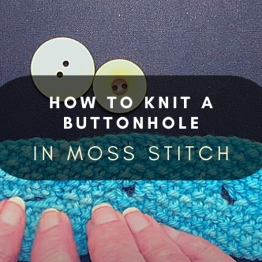 How To Knit A Vertical Buttonhole? - TextileTuts