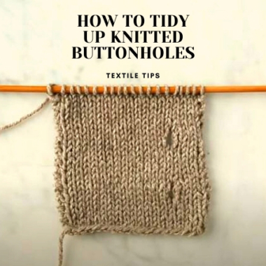 How to Knit a Buttonhole in Rib? - TextileTuts